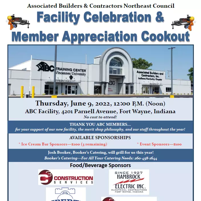 Facility Celebration & Member Appreciation Cookout (Fort Wayne, IN ...