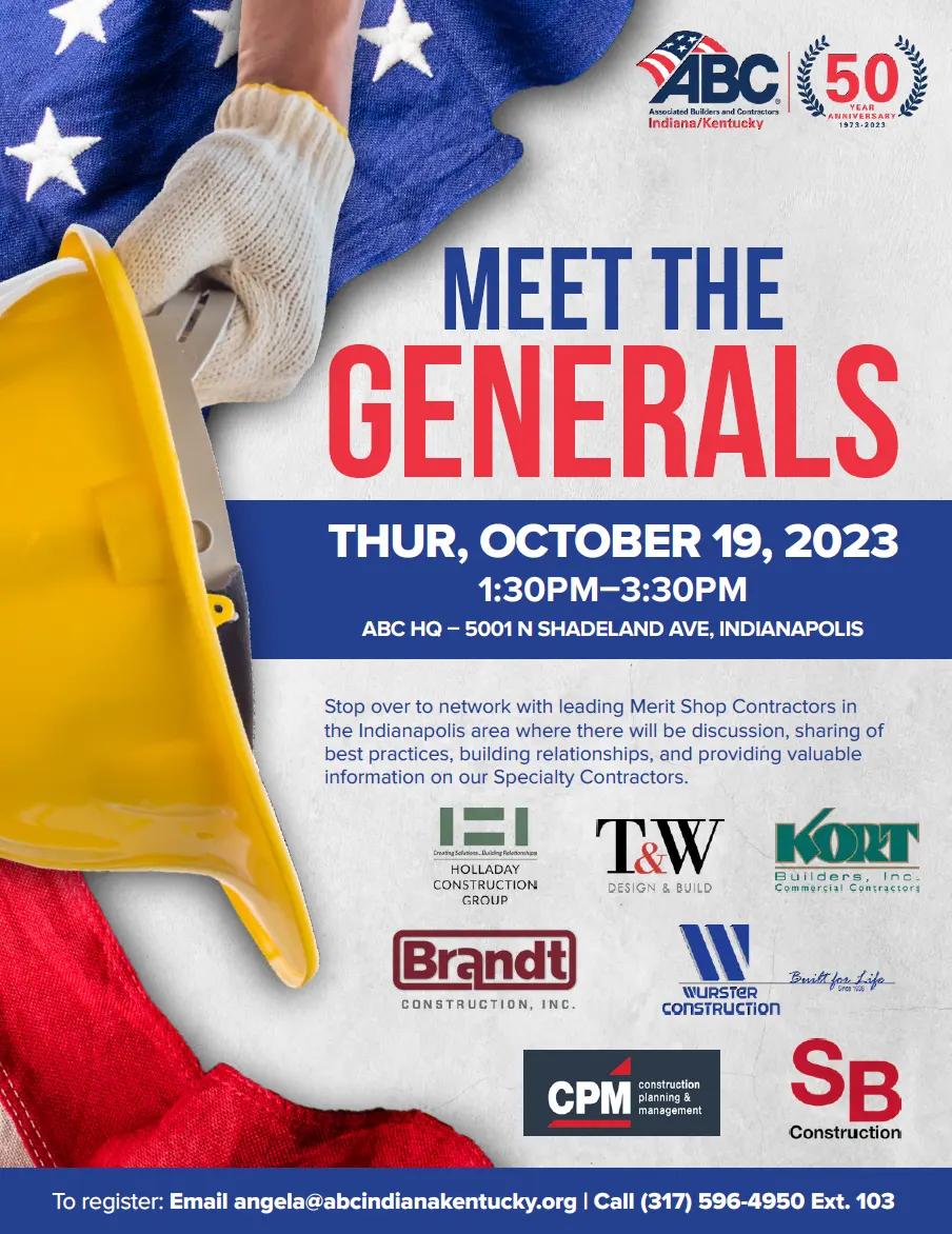 Meet the Generals - Associated Builders and Contractors of Indiana Kentucky