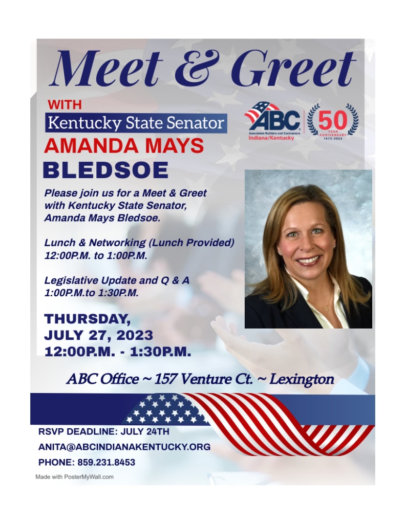 KY State Senator - Amanda Mays Bledsoe Meet & Greet - Associated ...