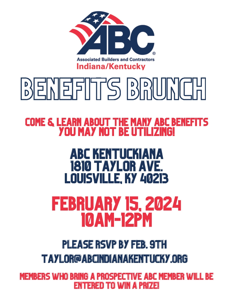 ABC Benefits Brunch @ KY ABC - Associated Builders and Contractors of ...